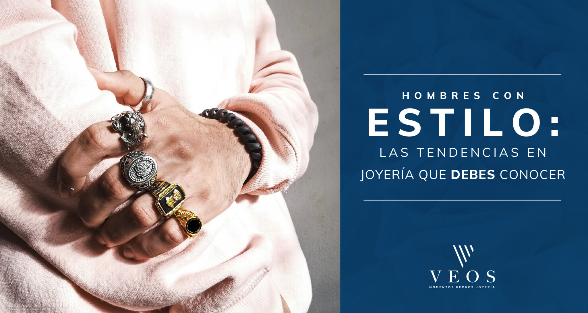 Hombres con estilo: las tendencias en joyería que debes conocer - Joyas ...